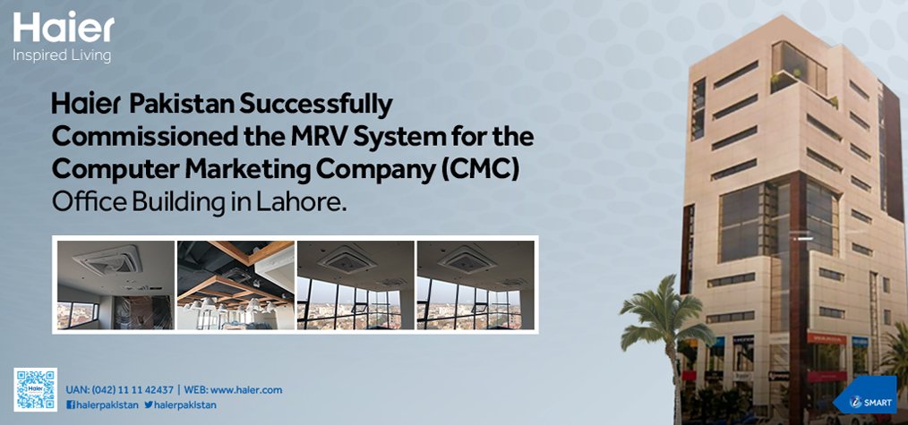 Haier Pakistan has successfully commissioned an Office Building